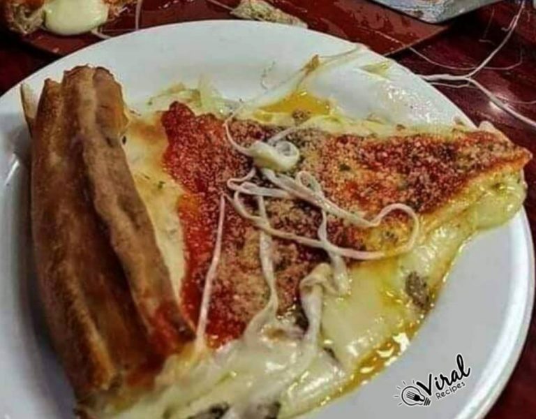 HOMEMADE CHICAGO STYLE DEEP DISH PIZZA - Viral Recipes