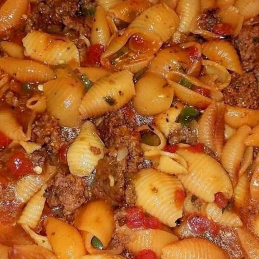 Mexican Hamburger and Shells - Viral Recipes