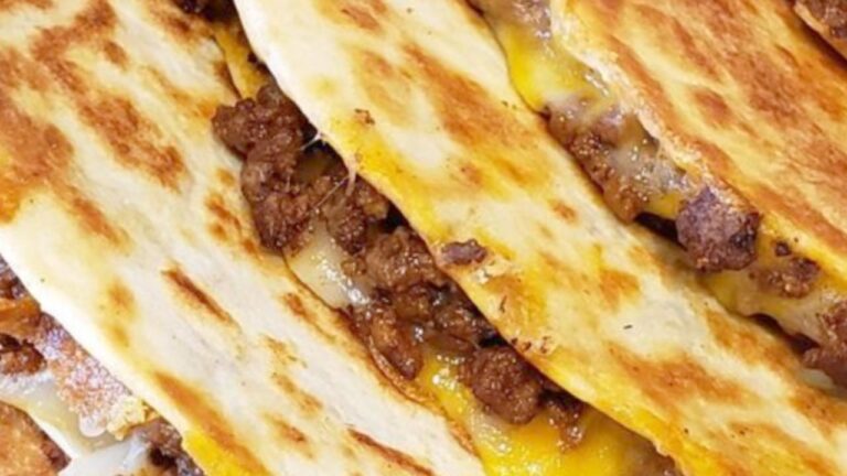Beef and Cheese Quesadilla - Viral Recipes